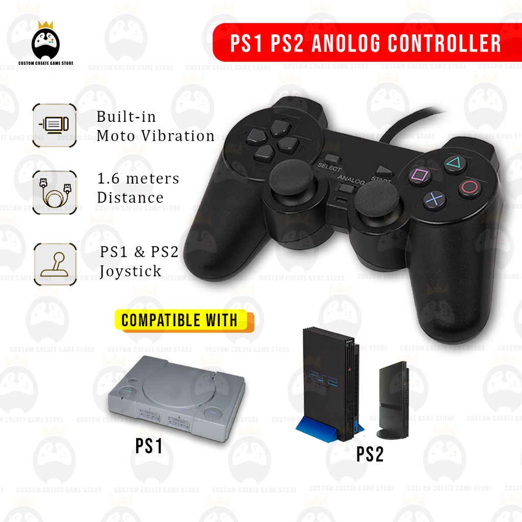 PS1 PS2 Analog Controller Joystick Remote [Ready Stock] | Shopee Malaysia