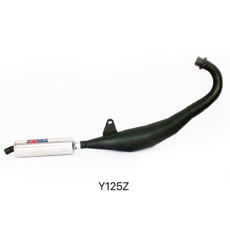 YYPANG EXHAUST PIPE EKZOS PAIP BLACK COBRA RXZ CATALYZER MILI Y125 125Z 125ZR Y125Z Y125ZR ...