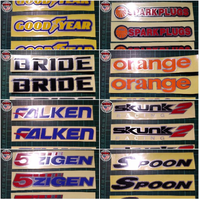 CLEAR STOCK CLEARANCE !!! CAR STICKERS PELEKAT KERETA SPOON BRIDE ...