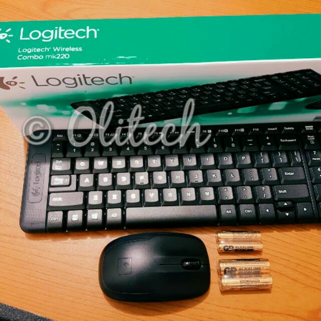 Logitech MK 220. Wireless Keyboard | Shopee Malaysia