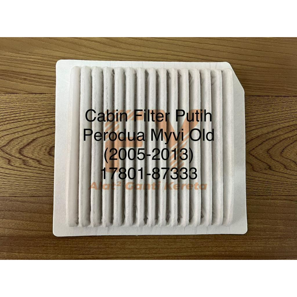 CABIN FILTER / AIRCOND FILTER PERODUA MYVI OLD MODEL (2005-2013) (17801 ...