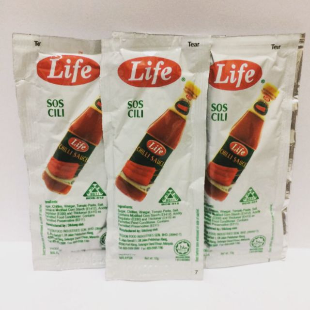 On-the-go Chili Sauce Pack - Life (10g x 40 pcs) | Shopee Malaysia