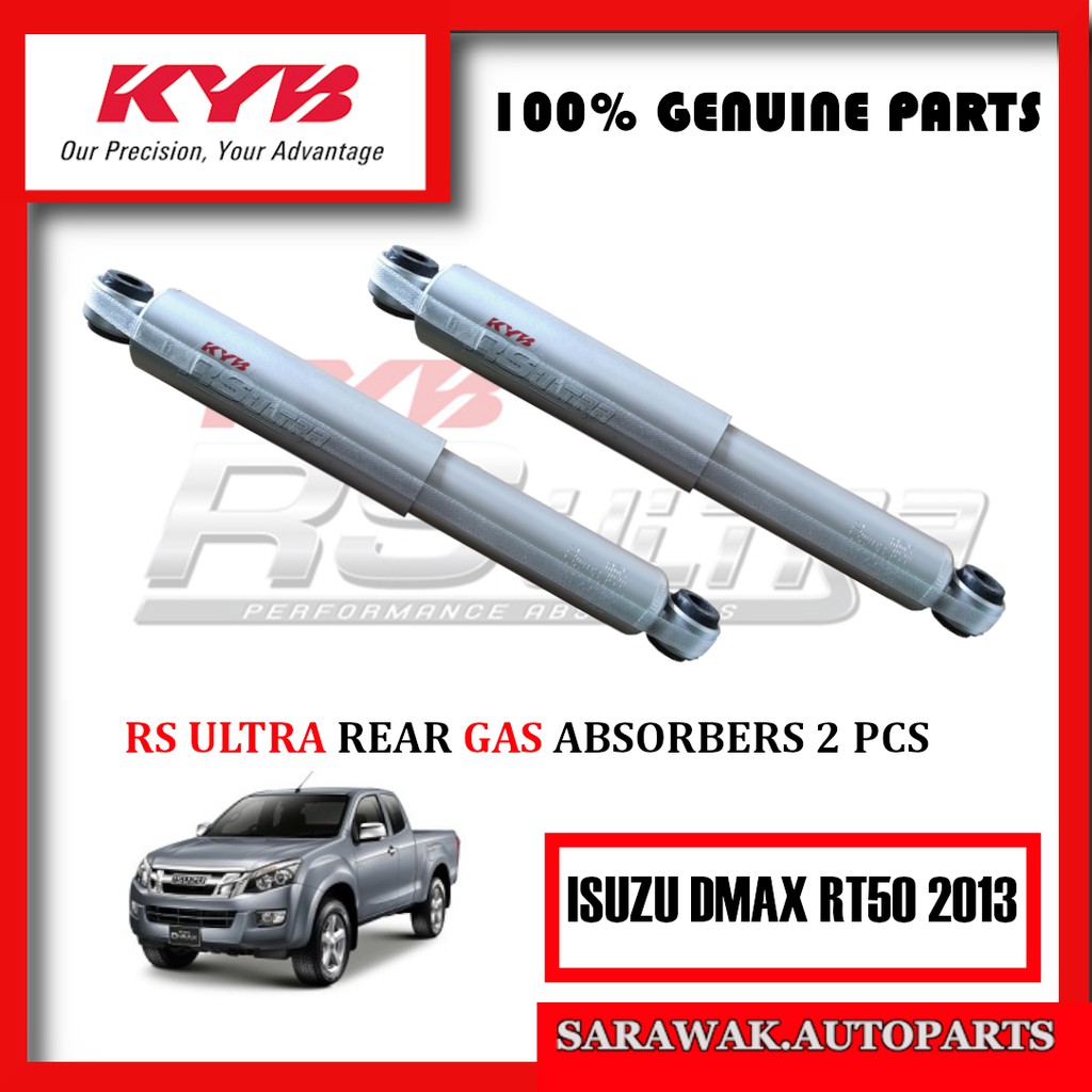 KYB RS Ultra Isuzu D-MAX DMAX 2013 RT50 Rear Gas Absorber 2 pcs ...