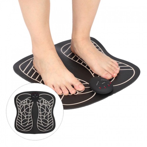 EMS Physiotherapy Foot Massage Cushion Electric Foot Massage Mat ...