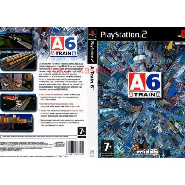 A Train 6 PS2 Playstation 2 Games | Shopee Malaysia