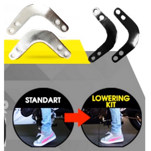 Yamaha MT15 Lowering kit Heavy Duty Lower Kit black | Shopee Malaysia