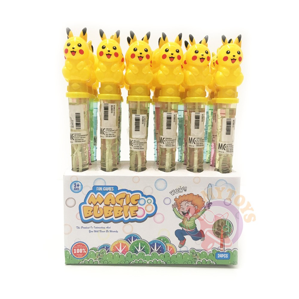 Pikachu Bubble Stick Outdoor Party Bubble Toys 1pc 35cm for Kids MYTOYS ...