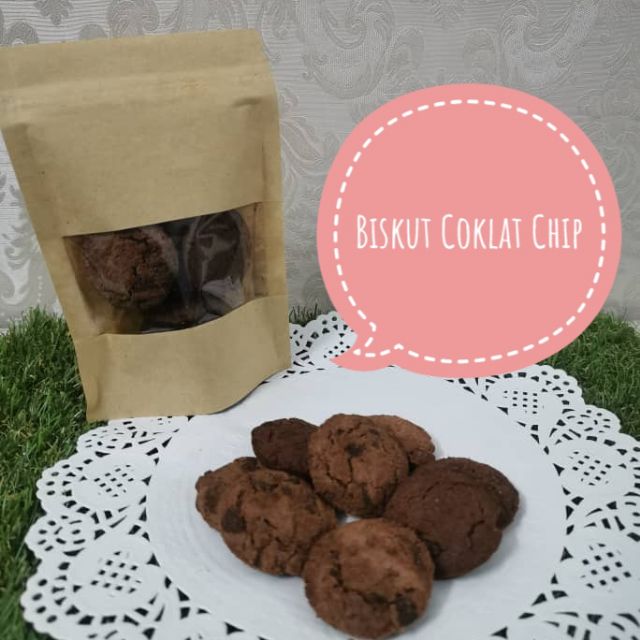 Doorgift Ziplock Biskut Coklat Chip Rm1 - Pre Order minimum 10pcs ...