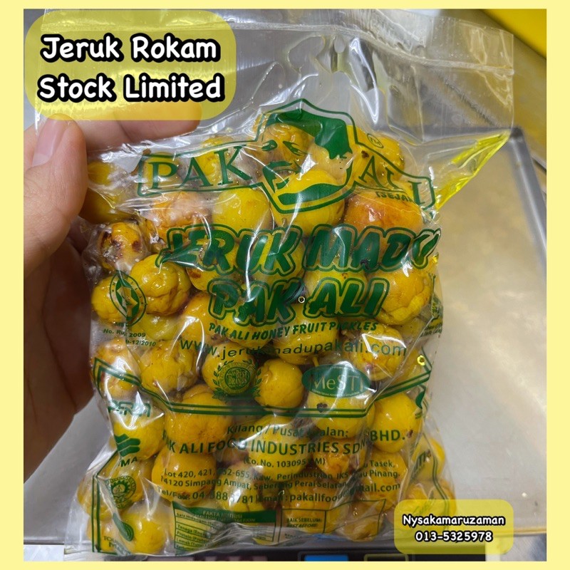 JERUK ROKAM LIMITED EDITION !! (ONLY AVAILABLE DI KILANG JERUK PAK ALI SIMPANG AMPAT)🔥🔥 | Shopee ...
