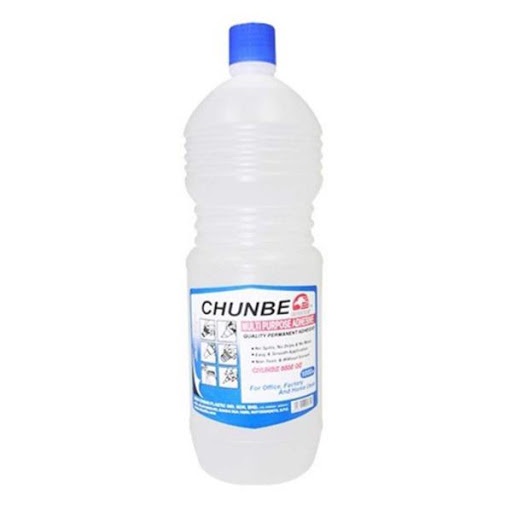 CLEAR GLUE 1KG CHUNBE MULTI PURPOSE ADHESIVE GAM TRANSPARENT 1000ML ...