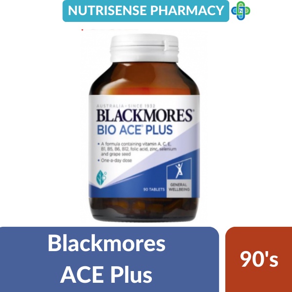 Blackmores Bio Ace Plus Tablets 90'S (multivitamin with selenium ...