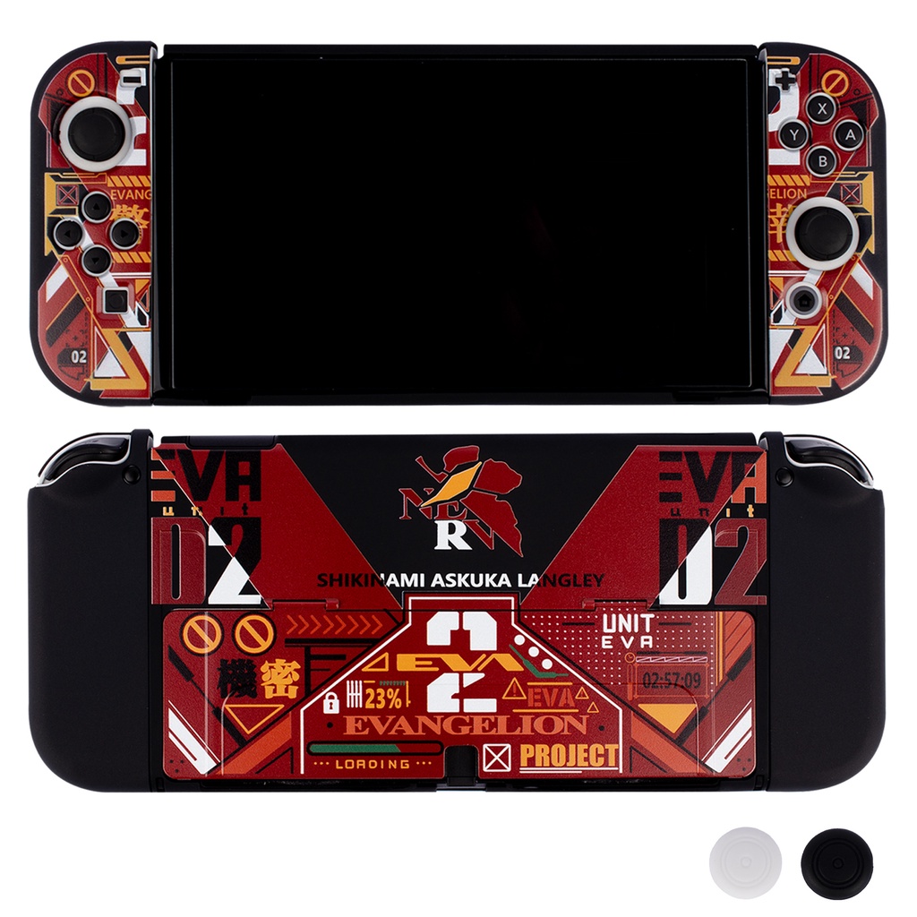 Nintendo Switch OLED & NS Case,Protective Cover for Switch OLED & Switch NS, Skin for Switch ...