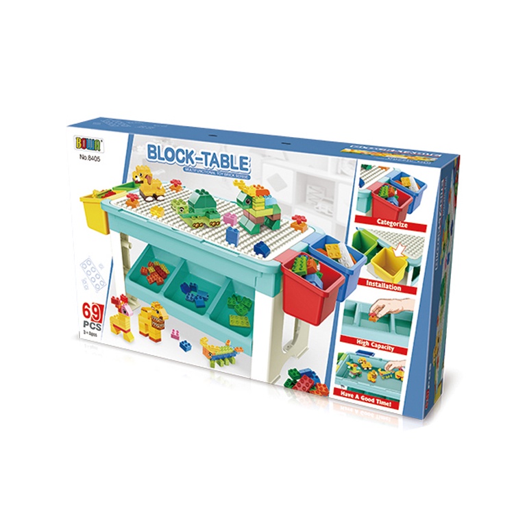 69pcs Lego Block Table Building Blocks Multifunctional Toy Brick Series ...