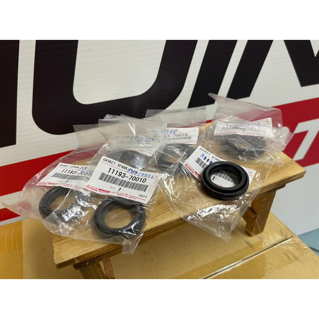 Toyota Original Spark Plug Gasket Vellfire Alphard Estima Harrier Mark x Is250 Ggh20//Ggh30 ...