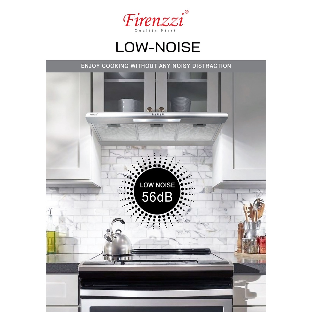 Firenzzi Slim Hood 60cm / 90cm FH-902XP/SS / Kitchen Hood / Firenzzi ...