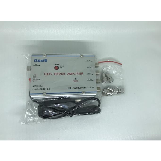 Catv Signal Amplifier Booster 4 Channel | Shopee Malaysia