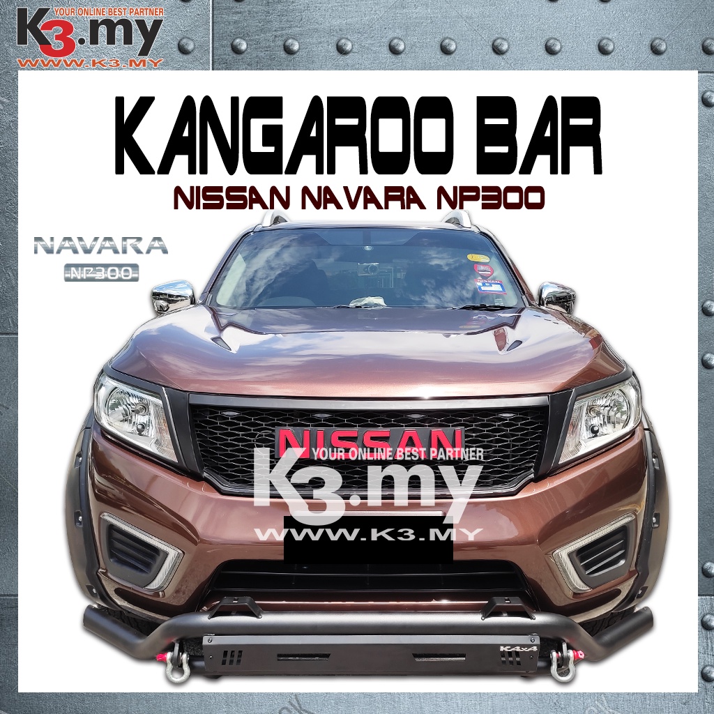 Nissan Navara NP300 Force F1 Kangaroo Bar 4x4 Kangaroo Bar | Shopee ...