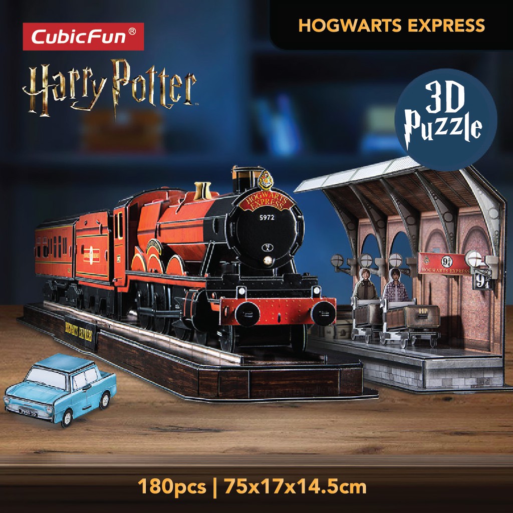 Cubicfun Harry Potter Hogwarts Express 3D Puzzle | Shopee Malaysia