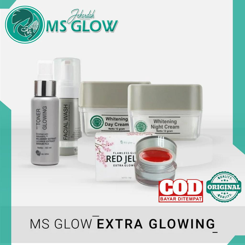 Ms GLOW Extra Glowing / Red Jelly Package | Shopee Malaysia