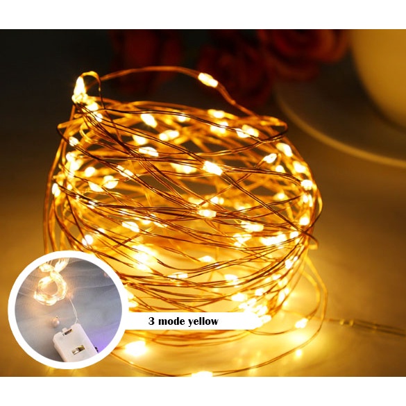 3 Mode Button battery LED light bulb Home deco Room deco Gift Photo ...