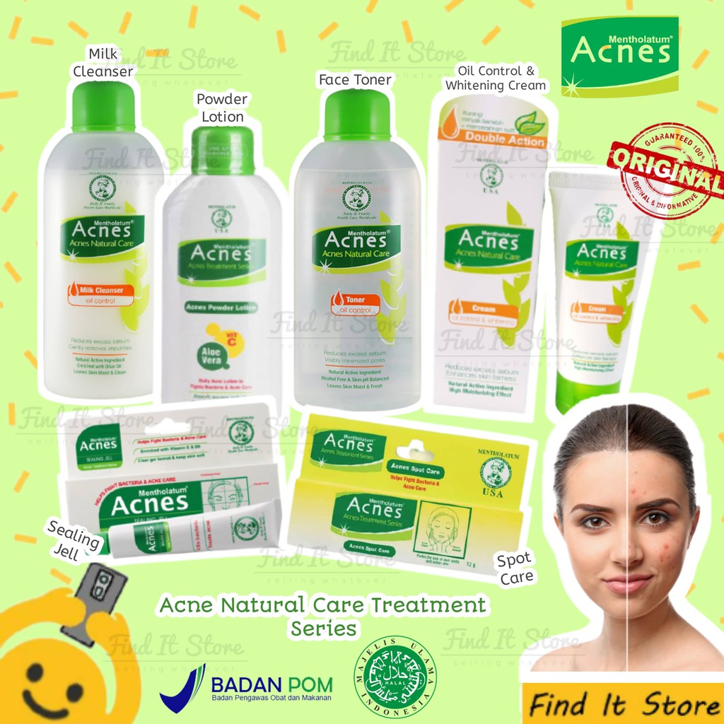 Acnes Natural Care Treatment Series | Acne Care | Acne Treatment ...