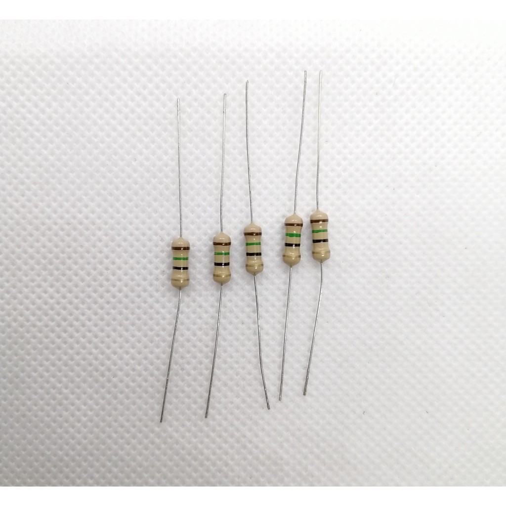 10 PCS 15R ±5% 0.5W, Through Hole Resistor | Shopee Malaysia