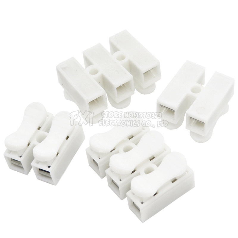 10PCS/LOT CH3 CH2 Electrical Cable Connectors Quick Splice Lock Wire ...