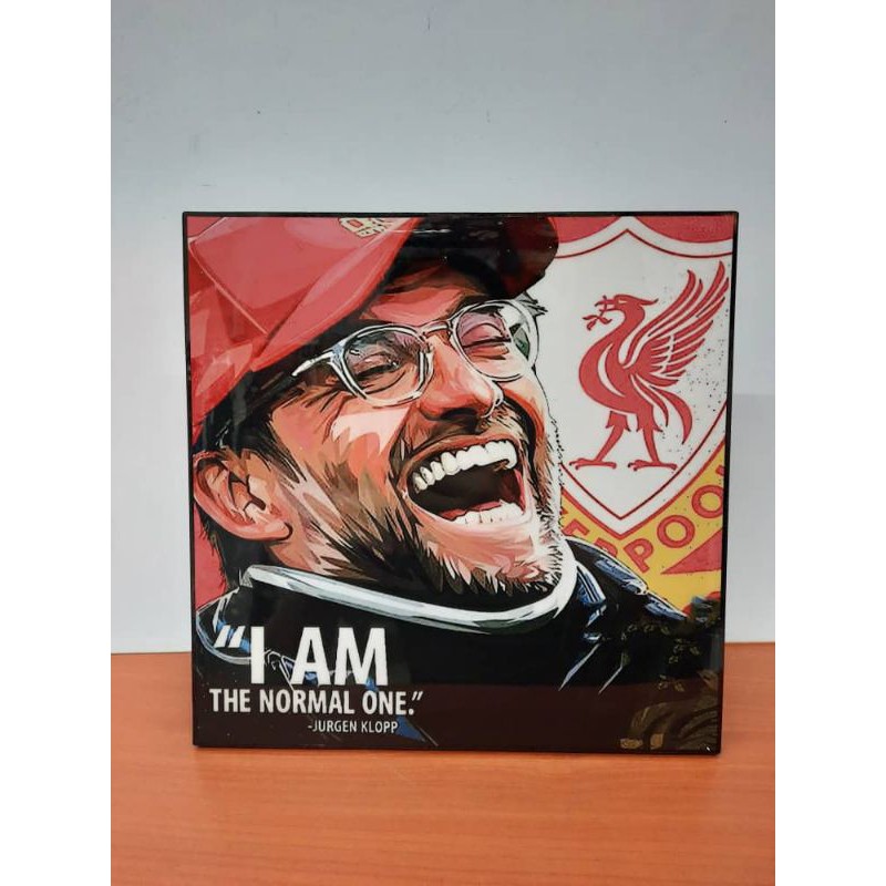 Jurgen Klopp Liverpool Frame Plaque | Shopee Malaysia