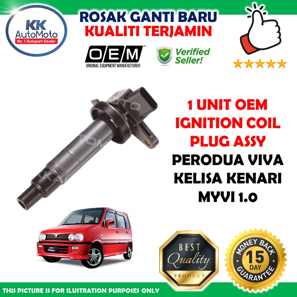 1 batang - Perodua Viva 660 850 Myvi 1.0 Kelisa Kenari - Premium Unit ...