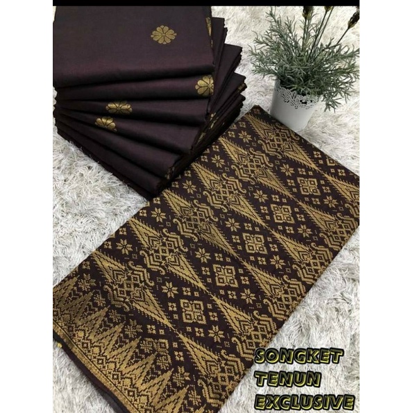 Kain Pasang Songket Tenun Tabur / Tenun Asli / Songket Tabur | Shopee ...
