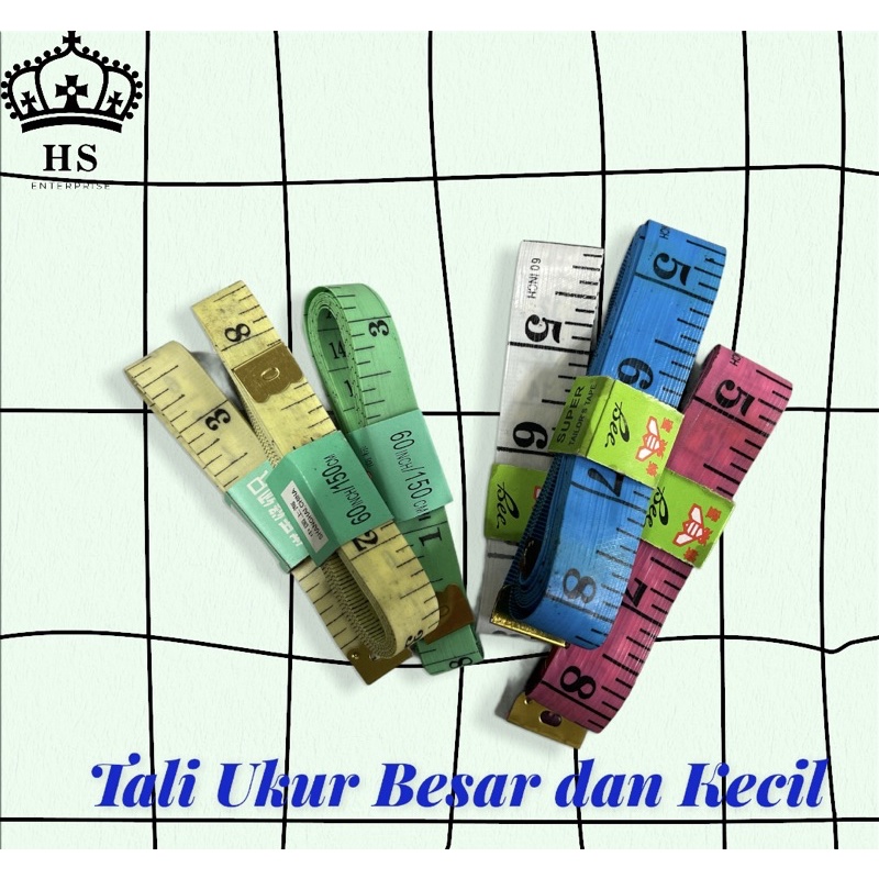 Tali Ukur/Tali Inch/Tali Tape Besar Dan Kecil/ tali inci | Shopee Malaysia