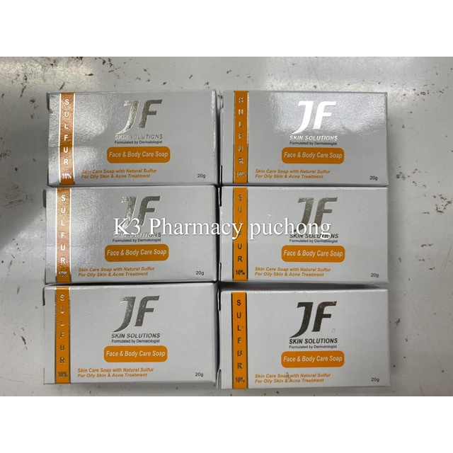 JF Sulphur Soap (10% SULPHUR) 100G | Shopee Malaysia