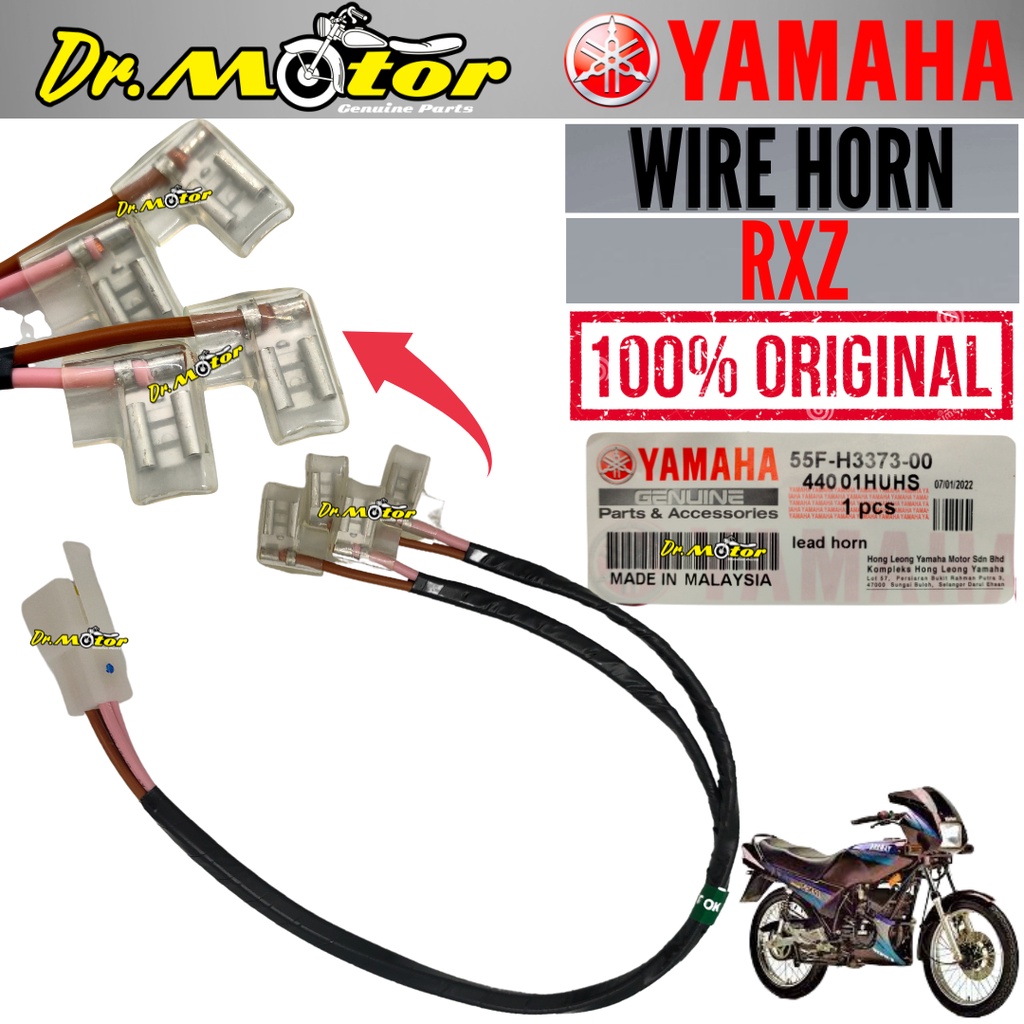 YAMAHA RXZ 135 MILI BOSH CATALYZER CATAL WIRE HORN WIRING HON WAYAR ...