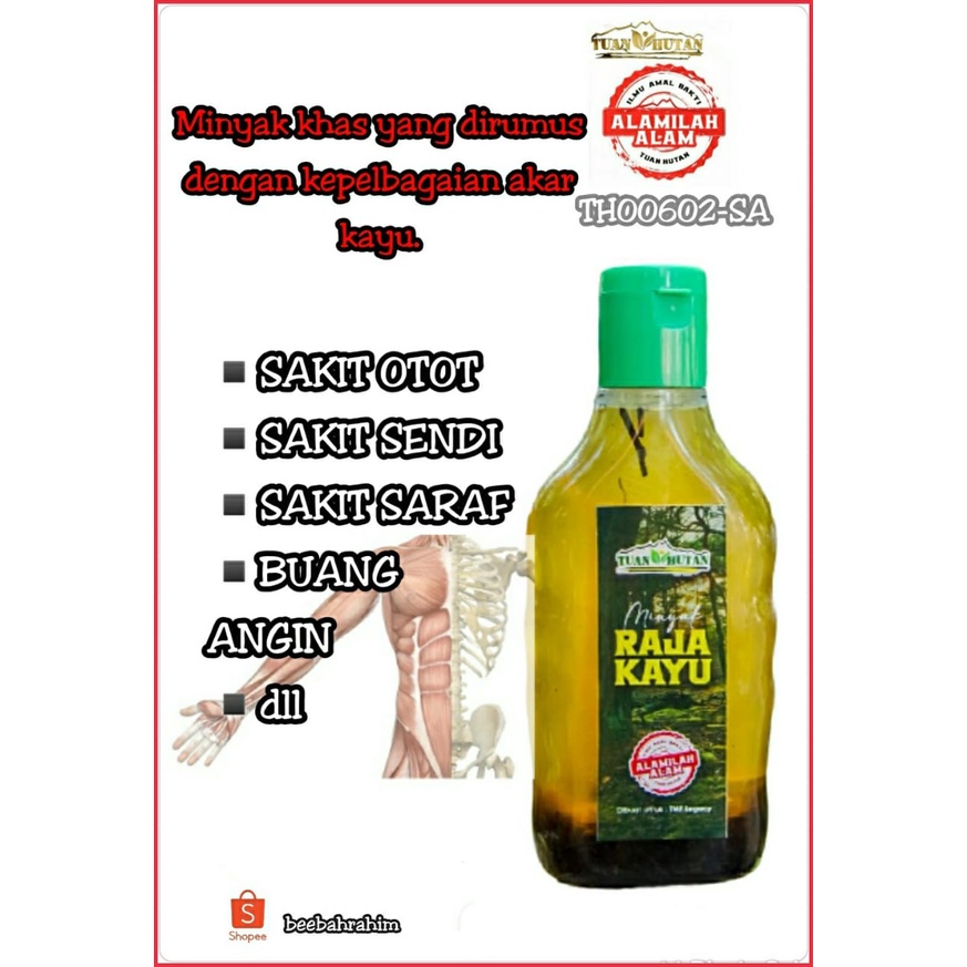 Minyak Raja Kayu Tuan Hutan | Shopee Malaysia