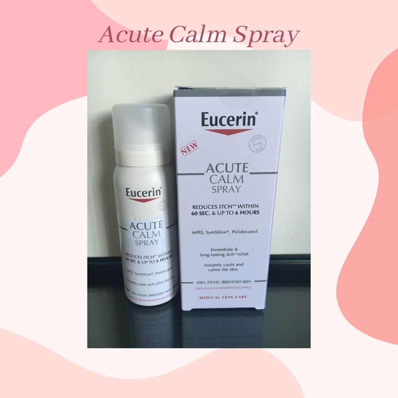 Eucerin Acute Calm Spray Anti-Itch-Spray (EXP 07/2023) | Shopee Malaysia
