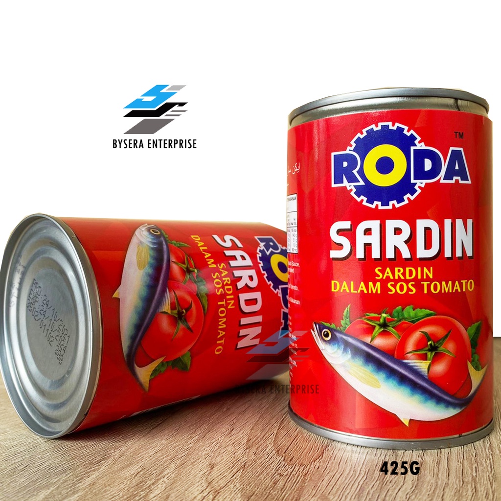 Roda Sardines in Tomato Sauce/Sardin 425g | Shopee Malaysia