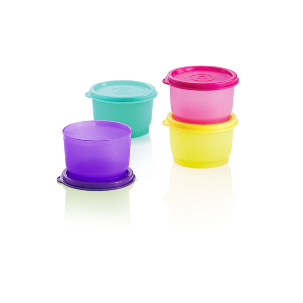 Tupperware Snack Cup set (4) 110ml | Shopee Malaysia