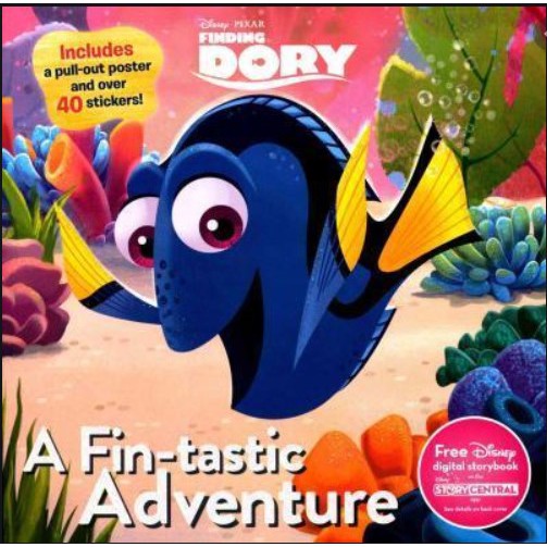 Disney Pixar Finding Dory: A Fin-Tastic Adventure fun stickers and ...