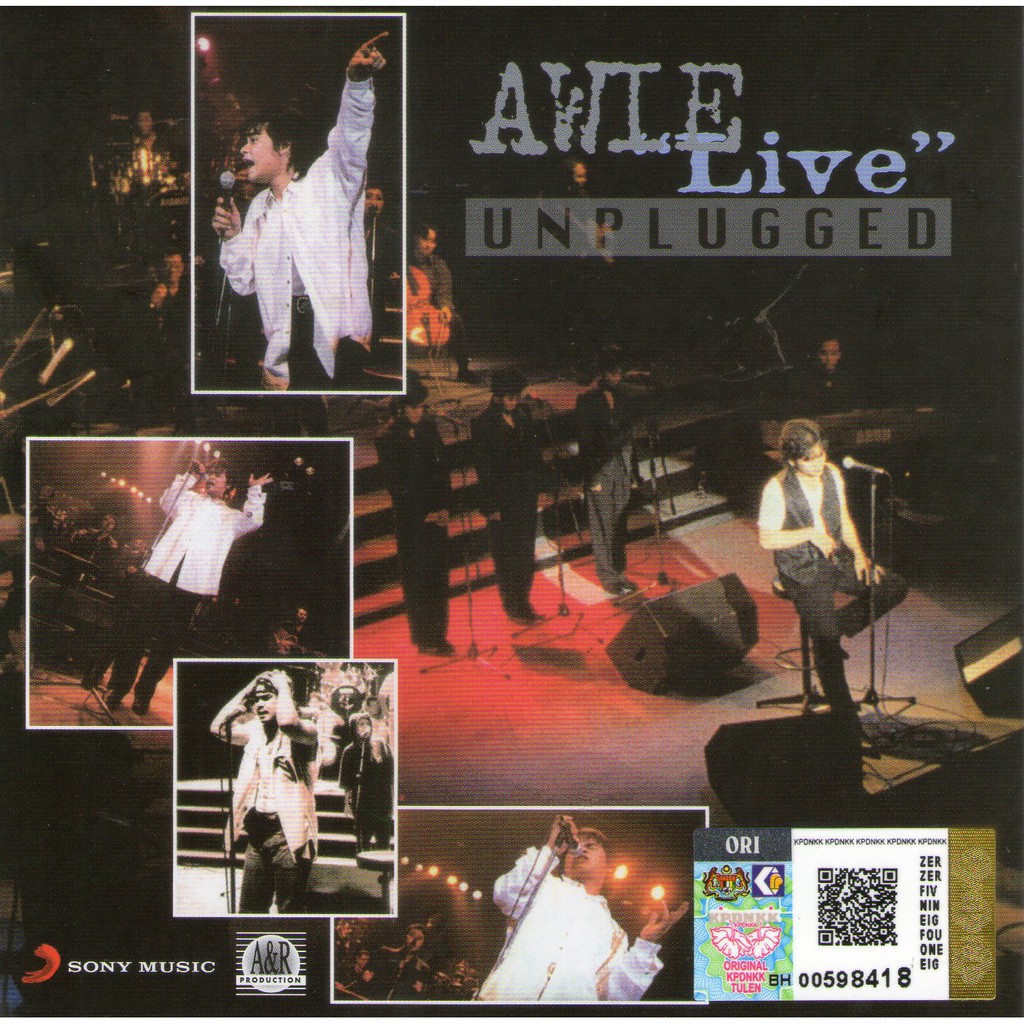(CD-R) Awie - Live Unplugged (1995) | Shopee Malaysia