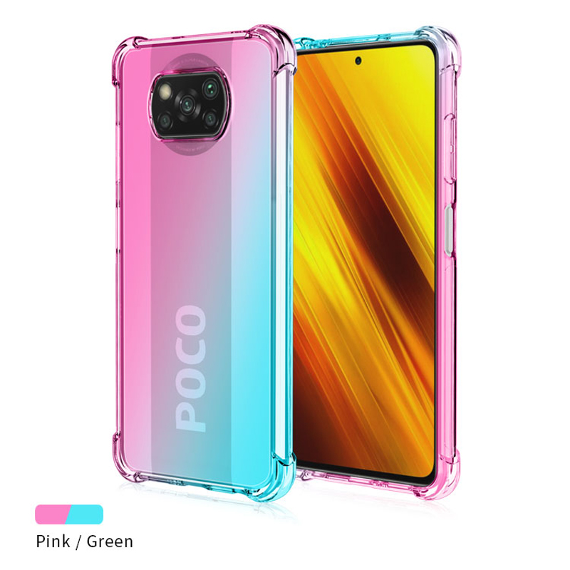 Casing for Xiaomi Poco X3 NFC X 3 M3 M4 X4 Pro F3 F4 Gradient ...