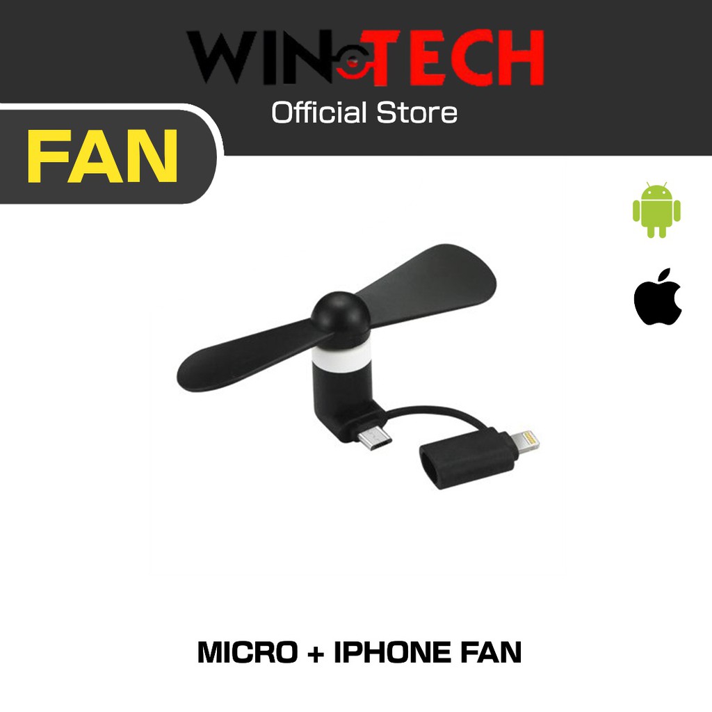 Mini Micro USB Fan (Andriod & IOS) KIYOSO OTG FAN | Shopee Malaysia
