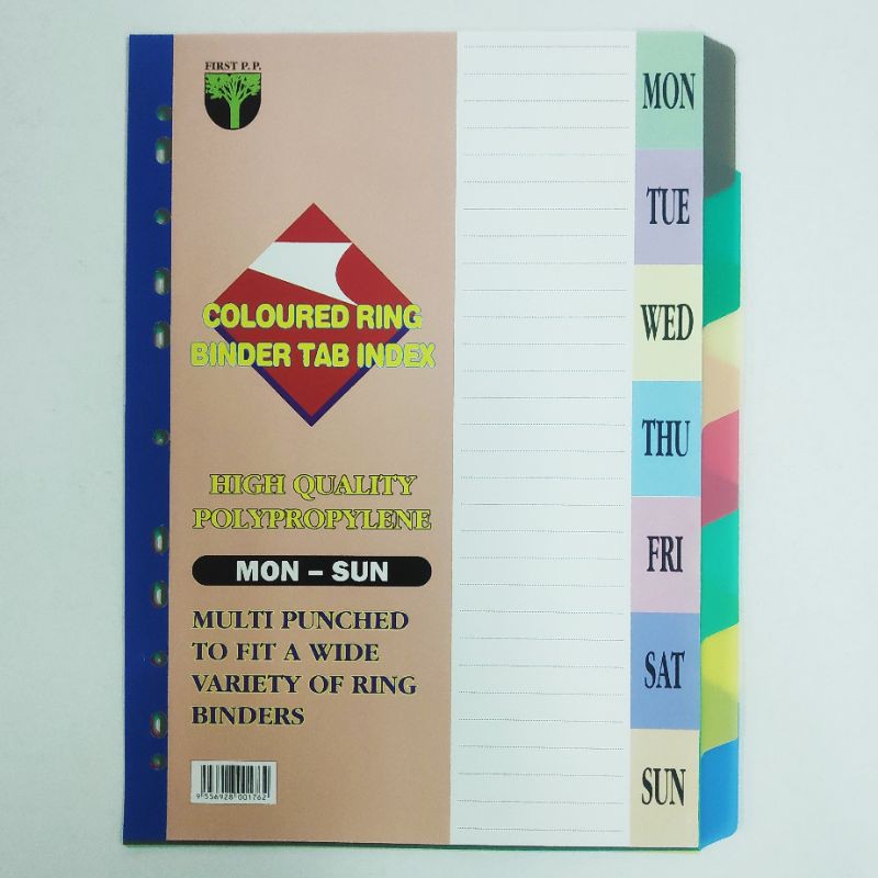 A4 Index Divider A5 Seperator Lion File ABBA Plastic Paper Kraft A4 A5 ...