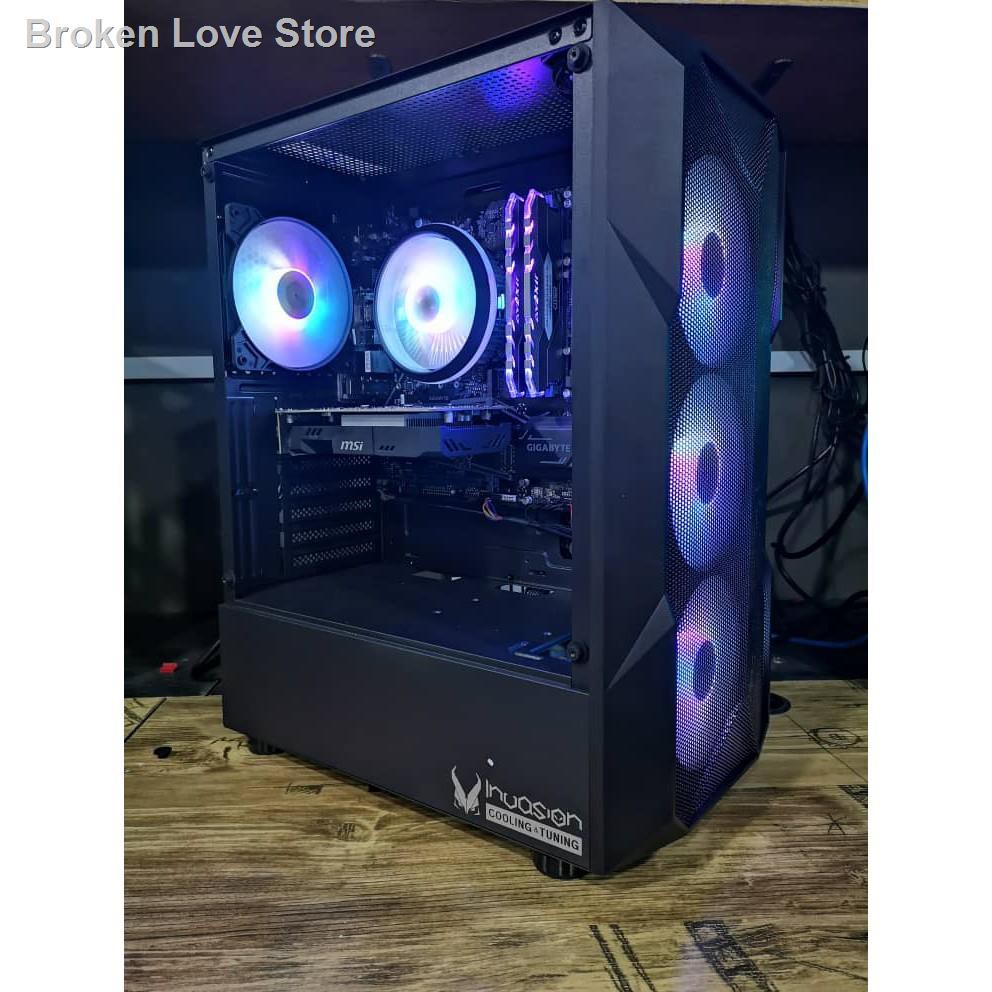 BUDGET GAMING PC / CUSTOM MADE CPU DESKTOP INTEL RYZEN GTX 1060/ 1050 ...