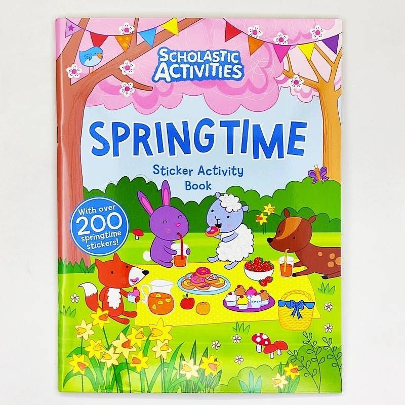 Scholastic Activities Spring Time Sticker Activity Book | Shopee Malaysia