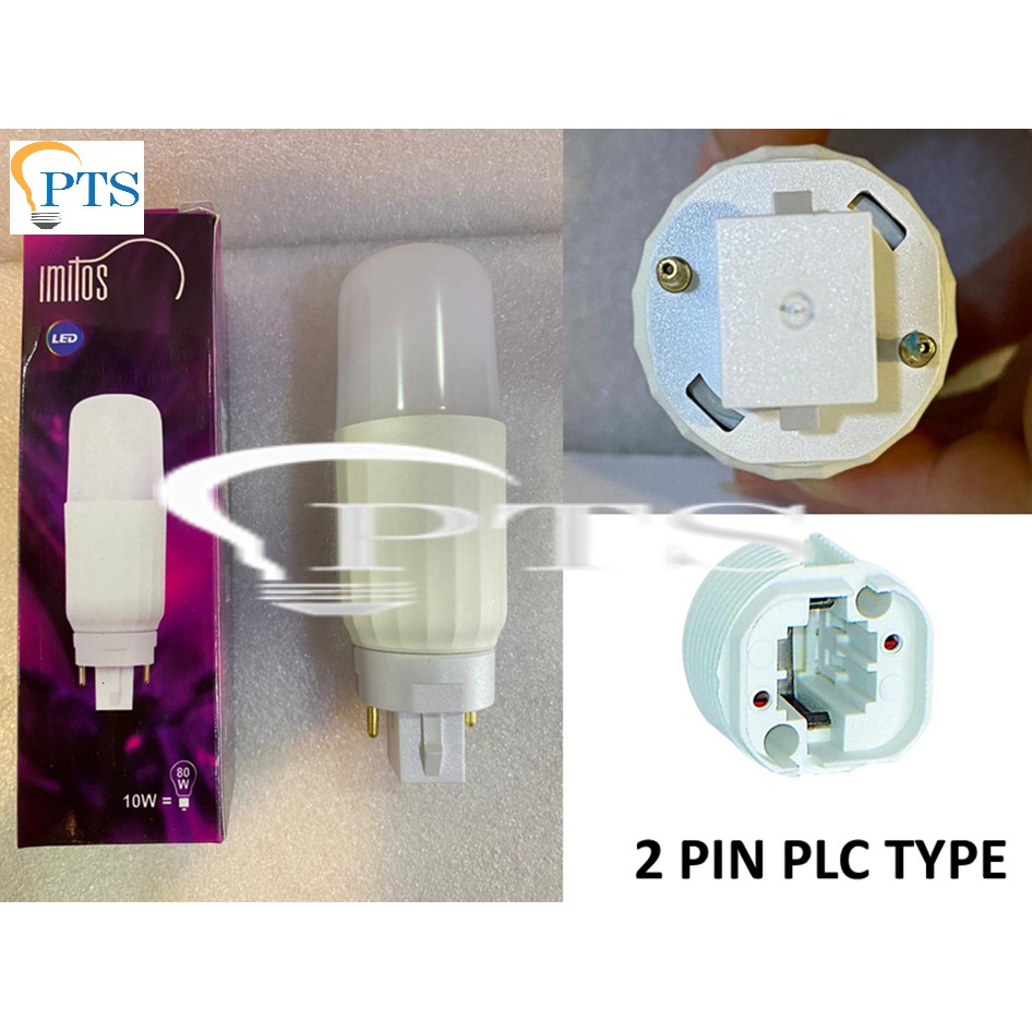IMITOS PLC 10W LED Stick BULB - PLC (G24) - (DAYLIGHT,COOL WHITE, WARM ...