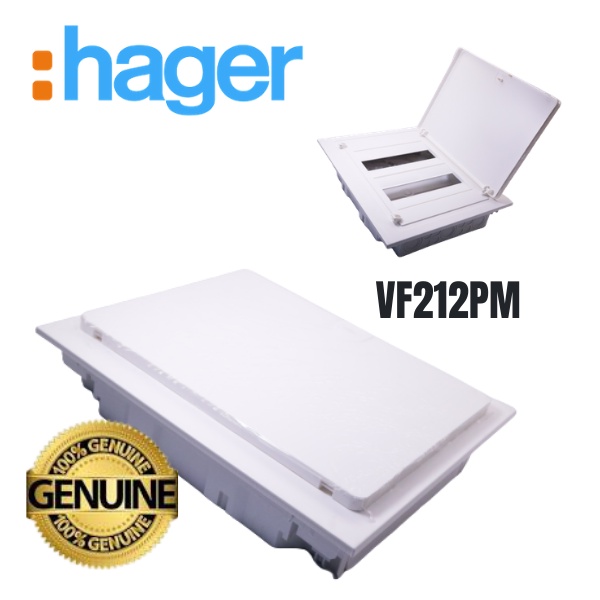 HAGER VF112PM/VF118M/VF212PM/VF218PM/VF312PM/VF318PM Golf Enclosures 1 ...