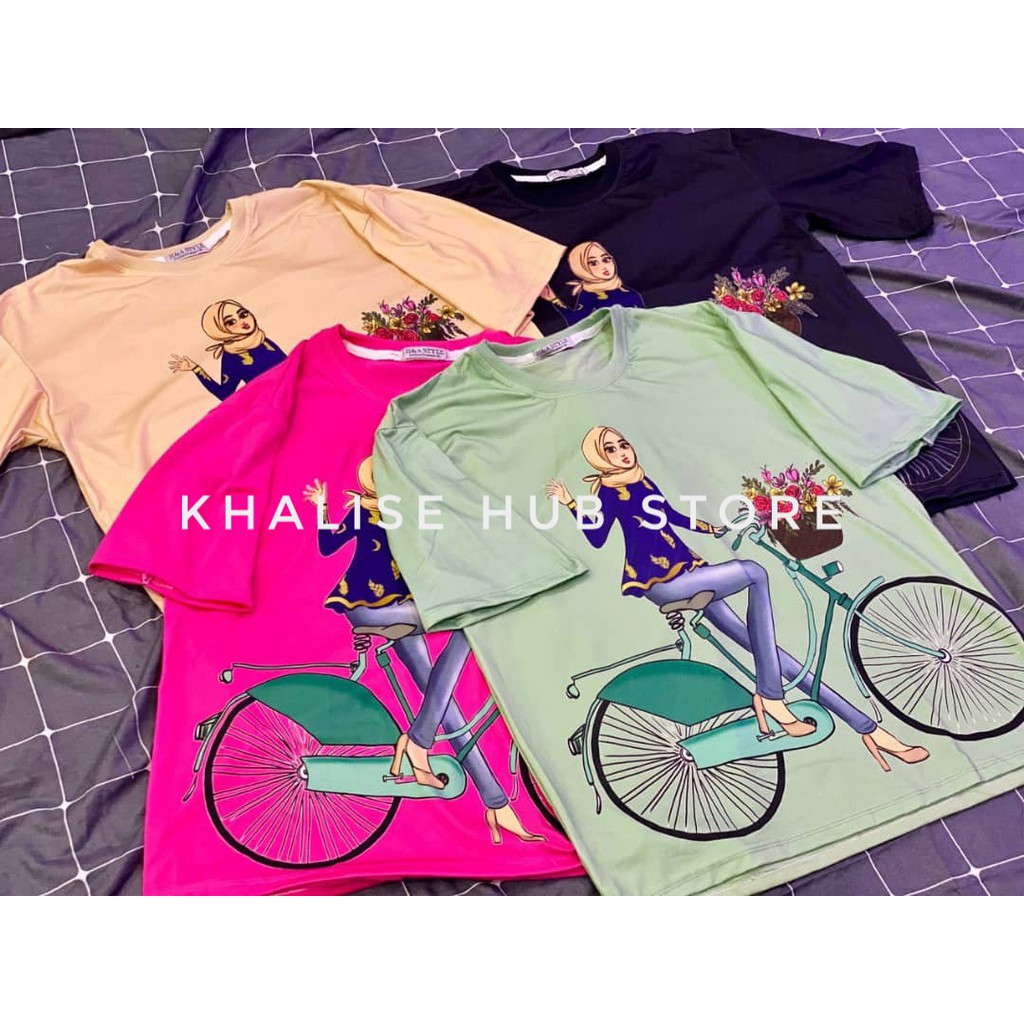 (Ready Stock) T-Shirt 3D Viral / TShirt Premium Cotton [Khalise ...