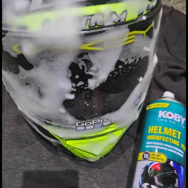 Koby Helmet Disinfecting Foam Sanitizer Antibacterial CLEARING FOAM ...
