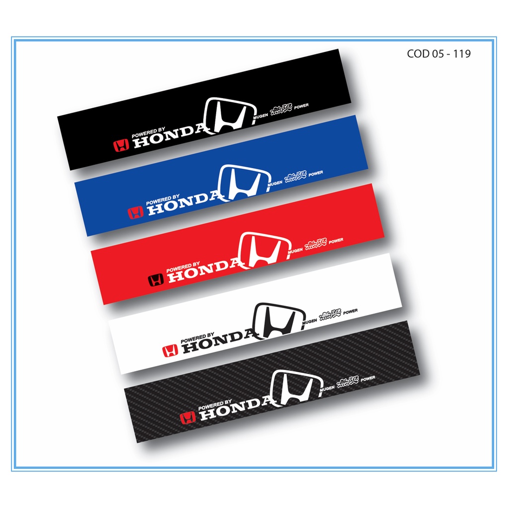 Front windshield sticker honda mugen 52''x10'' | Shopee Malaysia