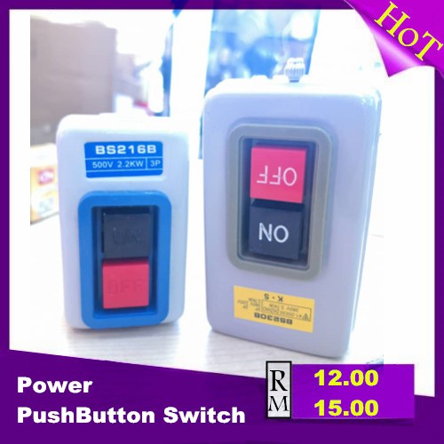 Power Push Button Switch | Shopee Malaysia